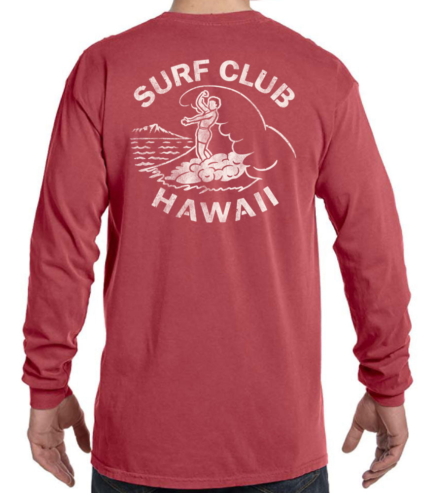 Surf Club Hawaii Men s Long Sleeve Unisex Malibu Shirts Surf Club Hawaii Men s Long Sleeve Unisex Malibu Shirts