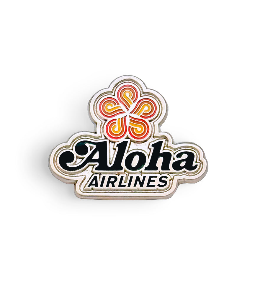 Vintage Aloha Airlines Flower Pin – Malibu Shirts