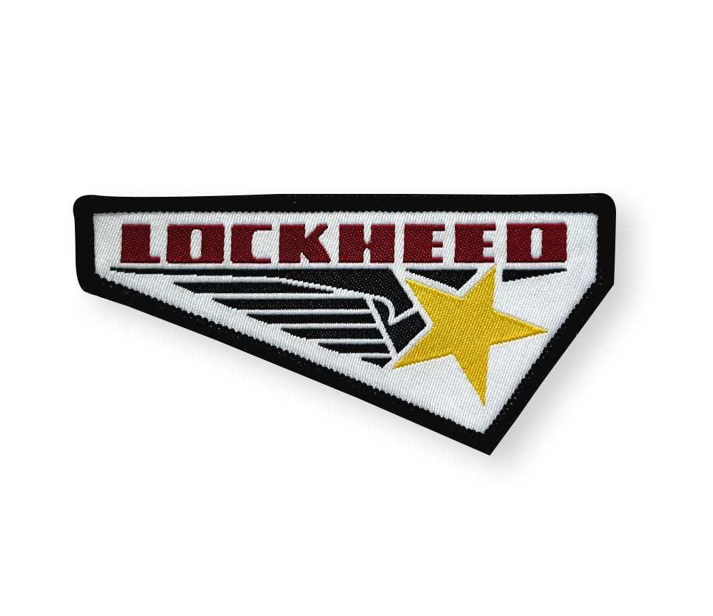 Lockheed Iron On Patch – Malibu Shirts