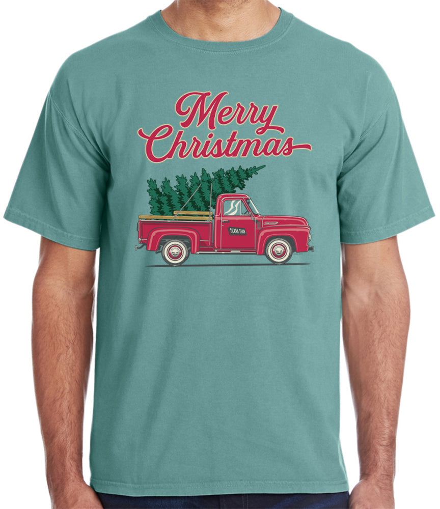 Merry Christmas Tree Truck SS – Malibu Shirts