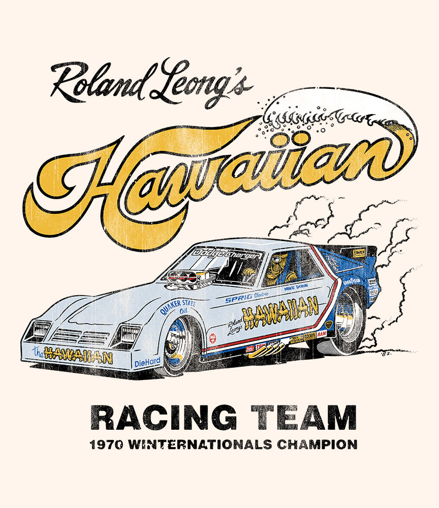 Roland Leong's Hawaiian – Drag Racing Legend and Pioneer – Malibu Shirts