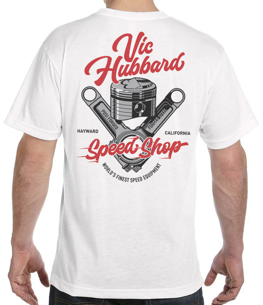 Vic Hubbard Speed Shop T-Shirt – Malibu Shirts